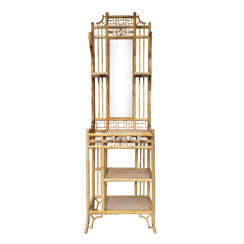 indochine hall stand - red egg furniture