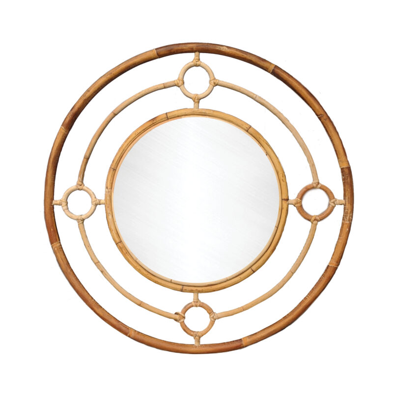 indochine modern ken mirror - red egg furniture